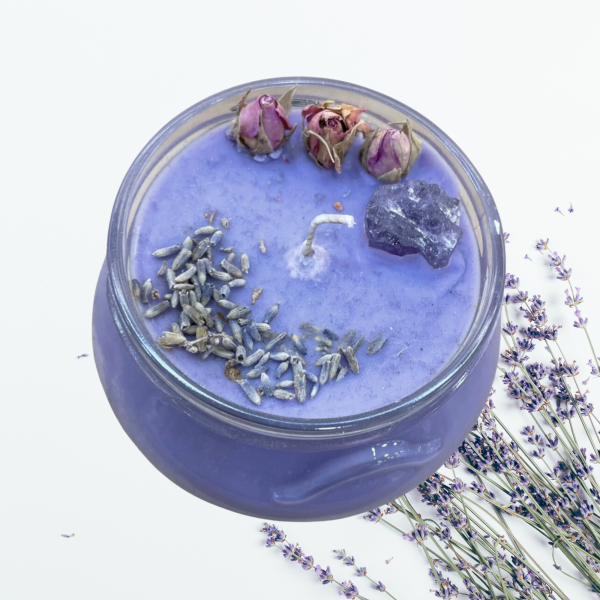Lavender Candle - Cavazos Texas Natural Store